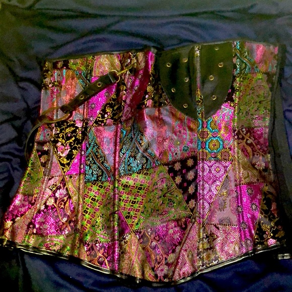 NA | Other | Multi Color Corset With A Tiny Jacket That Covers Just ...